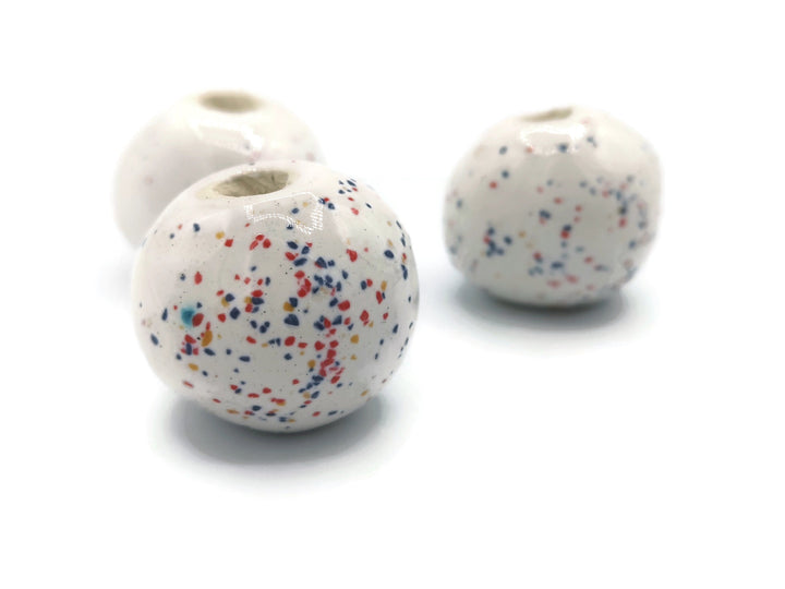 Handmade Large Ceramic Beads – Unique Colors & Large Hole Designs ...